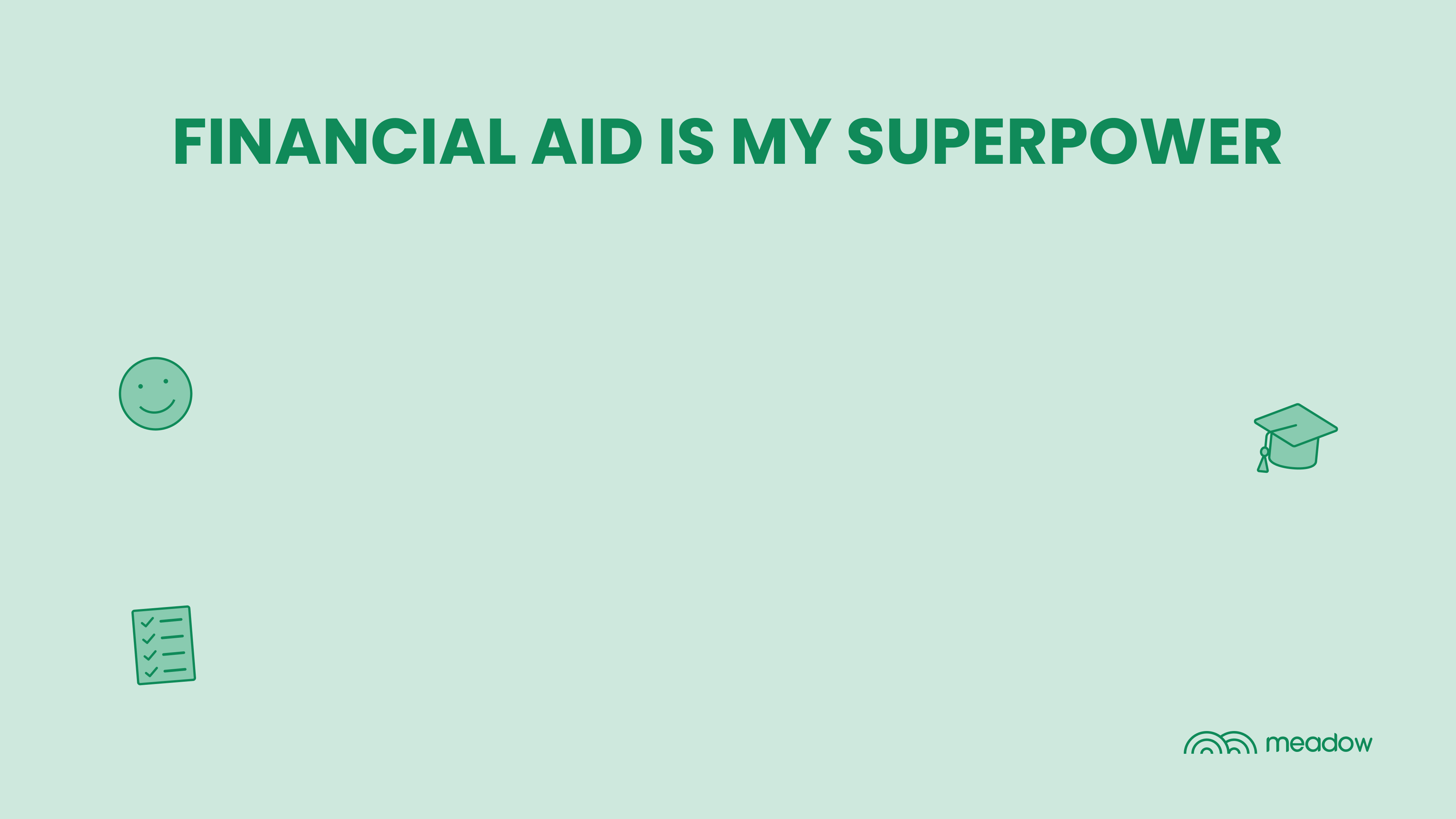 Happy Financial Aid Day Zoom Backgrounds